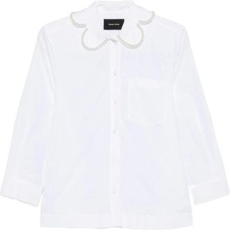 Simone Rocha Damen, Blusen & Hemden, Wei&szlig;, 2XSGr&ouml;&szlig;e