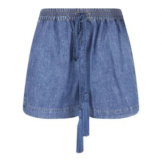 Valentino Garavani Denim Chambray Shorts - - Shorts - Damen - Blau - XS