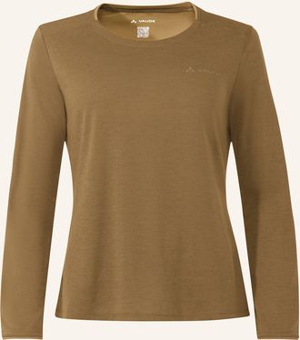Vaude Funktionsshirt W Essential Ls T-Shirt beige