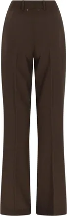 Golden Goose Virgin Wool Tailored Trousers - Brown