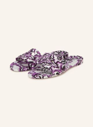 Dolce & Gabbana Pantoletten lila