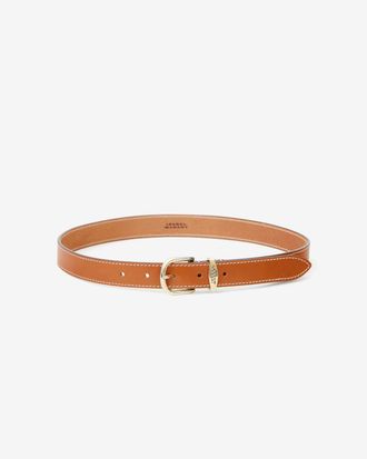 Isabel Marant Ceinture Zadd - Femme - Naturel-dor&eacute; - Taille 85 - Isabel Marant