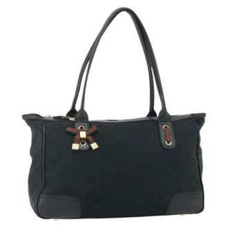 Gucci Sac bandouli&egrave;re vintage Pre-owned - Femme - Pre-owned - Noir - Taille: ONE Size
