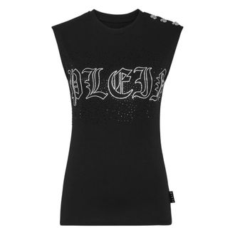 Philipp Plein Femme, Tops, Noir, Taille: 36 FR D&eacute;bardeur