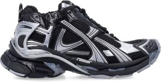 Balenciaga Low-Top Sneaker - Dynamic Runner Sneaker With Layered Overlays - Gr. 39 (EU) - in Schwarz - f&uuml;r Damen