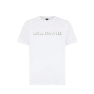 Moose Knuckles Homme, Tops, Blanc, Taille: XL M16Mt707 T-Shirt
