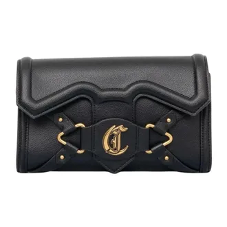 Just Cavalli Femme, Accessoires, Noir, Taille: ONE Size Portefeuille &Eacute;l&eacute;gant