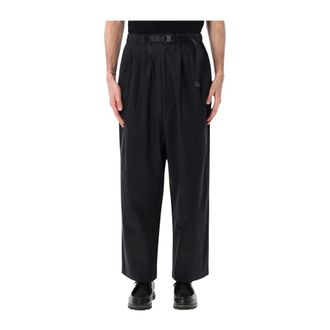 Comme Des Gar&ccedil;ons Weite Hose mit Bundfalten - - Trousers - Herren - Schwarzk - S