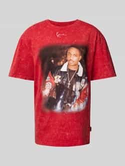 Karl Kani T-Shirt mit Label-Stitching Modell Tiny