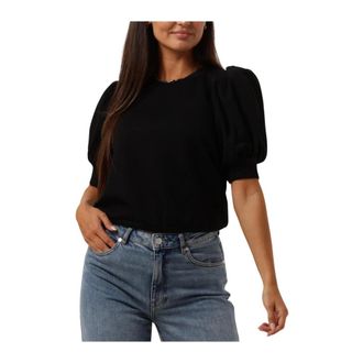 Minus Elegantes Livana T-Shirt f&uuml;r Damen - - Tops - Damen - Schwarzk - S