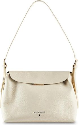 Patrizia Pepe Femme, Sacs, Beige, Taille: ONE Size Never Complete Shoulder Bag