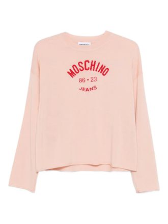Moschino logo sweater - Rosa