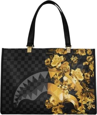 Sprayground Sprayground, Femme, Sacs, Multicolore, Taille: ONE Size Gold Floral Remix Tortuga Tote