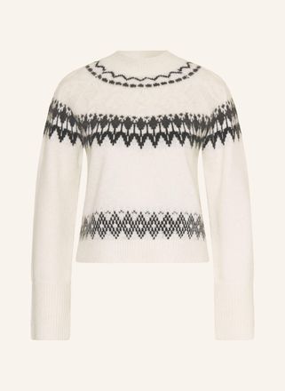 Mrs & Hugs Mrs & Hugs Pullover Mit Alpaka weiss