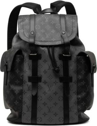 Louis Vuitton Pre-owned Sac &agrave; dos en toile - Homme - Pre-owned - Gris - Taille: ONE Size