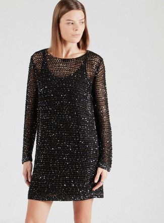 Vero Moda Minikleid VMLEILANI (1-tlg) Lochmuster