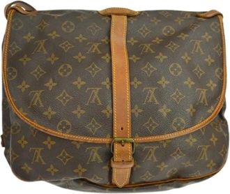 Louis Vuitton unisex, Pre-owned, Brun, Taille: ONE Size Sac &agrave; main Saumur Pre-owned