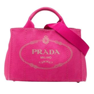 Prada Pre-owned Canvas Satchel - - Pre-owned - Damen - Rosa - ONE SIZE