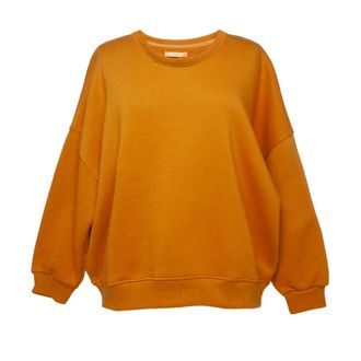 Sessun Damen, Sweatshirts & Hoodies, Gelb, MGr&ouml;&szlig;e