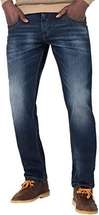 Timezone Regular Eliaztz Jeans, Indigo Work Wash, 29W x 32L Homme