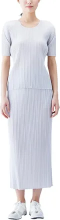 Issey Miyake Pleats Please Skirt - Gray