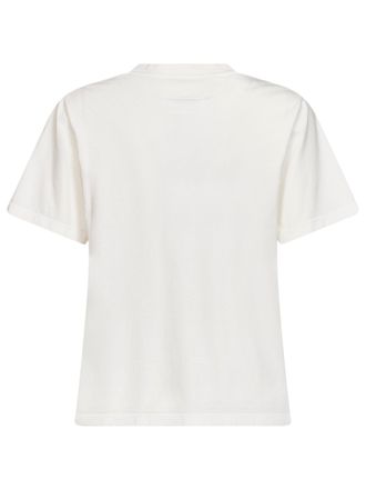 Maison Margiela Womens T-Shirt Washed White Cotton T-Shirts & Jerseys