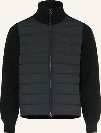 Parajumpers Parajumpers Daunenjacke Olmo 2.0 Im Materialmix schwarz