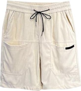 Generic Short de sport d&eacute;contract&eacute; pour homme - Taille &eacute;lastique - Short de sport pour homme - Pantalon de travail intelligent - Pantalon de combat pour le Ro