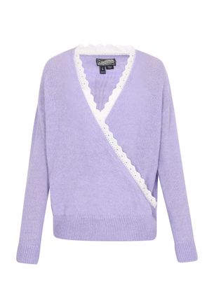 Dreimaster Dreimaster Pullover Frauen helles Lavendel