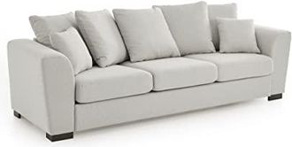 Atlantic Home Collection ATLANTIC home collection 3-Sitzer Sofa Mississippi, 266/91/84 cm, Beige