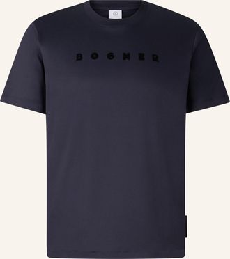 Bogner Baumwoll-T-Shirt Lukas blau
