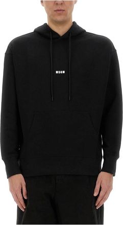 Msgm Felpa Sweatshirt - - Sweatshirts & Hoodies - Herren - Schwarzk - S