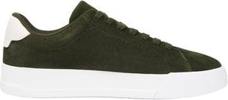 Tommy Hilfiger Baskets basses &agrave; lacets en cuir sued&eacute;
