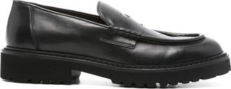 Doucal's Klassische Penny-Loafer - Schwarz