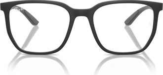 Ray-Ban unisex, Accessoires, Noir, Taille: 55 MM Rx7235 Optical Frame