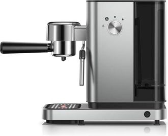 WMF Lono Silk Espressomaschine - Siebtr&auml;germaschine aus Edelstahl mit 15 bar Druck, Crema Assist & Milchaufsch&auml;umer, kompakt & elegant im Anti-Fingerabdru