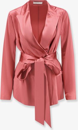 Joseph Double-breasted satin blazer - JOSEPH - gender_Woman