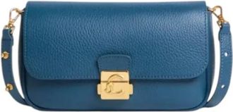 Coccinelle Femme, Sacs, Bleu, Taille: ONE Size C-Me Lock Bag