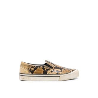 Bally Braune Slip-on Sneakers - - Shoes - Damen - Braun - 39 EU