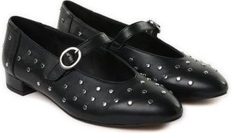 Maison Toufet Brides en cuir &agrave; studs