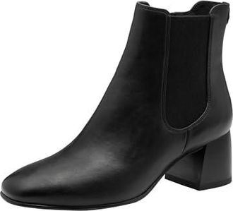 Tamaris Bottines Chelsea pour femme 1-25327-45 - Noir mat - Taille 40 EU, Noir mat, 40 EU