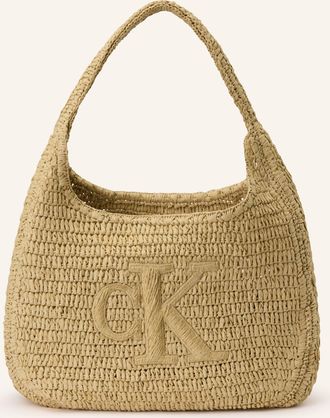 Calvin Klein Beuteltasche Mit Pouch beige