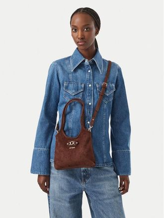 Guess Handtasche Samantha Mini HWSG23 13750 Braun