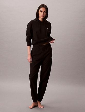 Calvin Klein Pantalon de jogging dint&eacute;rieur en m&eacute;lange de tissu &eacute;ponge de coton