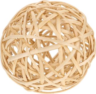 Exceart Rattankugeln Zur Dekoration Hohle Rattankugeln Für Partys Bastel-rattankugeln Aus Natürlichem Wicker