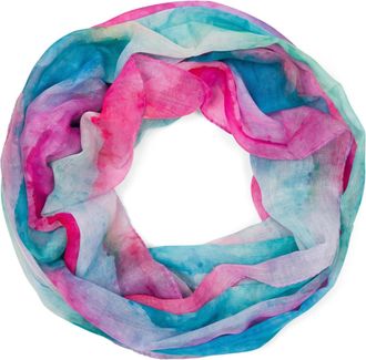 styleBREAKER Schlauchschal Loop Aquarell Farbverlauf