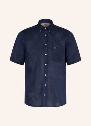 Fynch-Hatton Fynch-Hatton Leinenhemd Comfort Fit blau