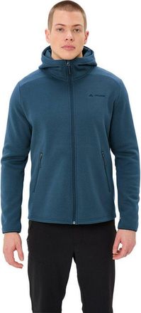 Vaude Fleecejacke MENS IDRIS FLEECE HOODY mit Kapuze und hohem Kragen, schnell trocknendes Material