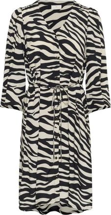 Kaffe Femme, Robes, Noir, Taille: 48 FR Robe Courte Moonstruck/Black Graphic