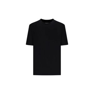 Jil Sander R&uuml;ckseiten-Logo T-Shirt - - Tops - Herren - Schwarzk - M